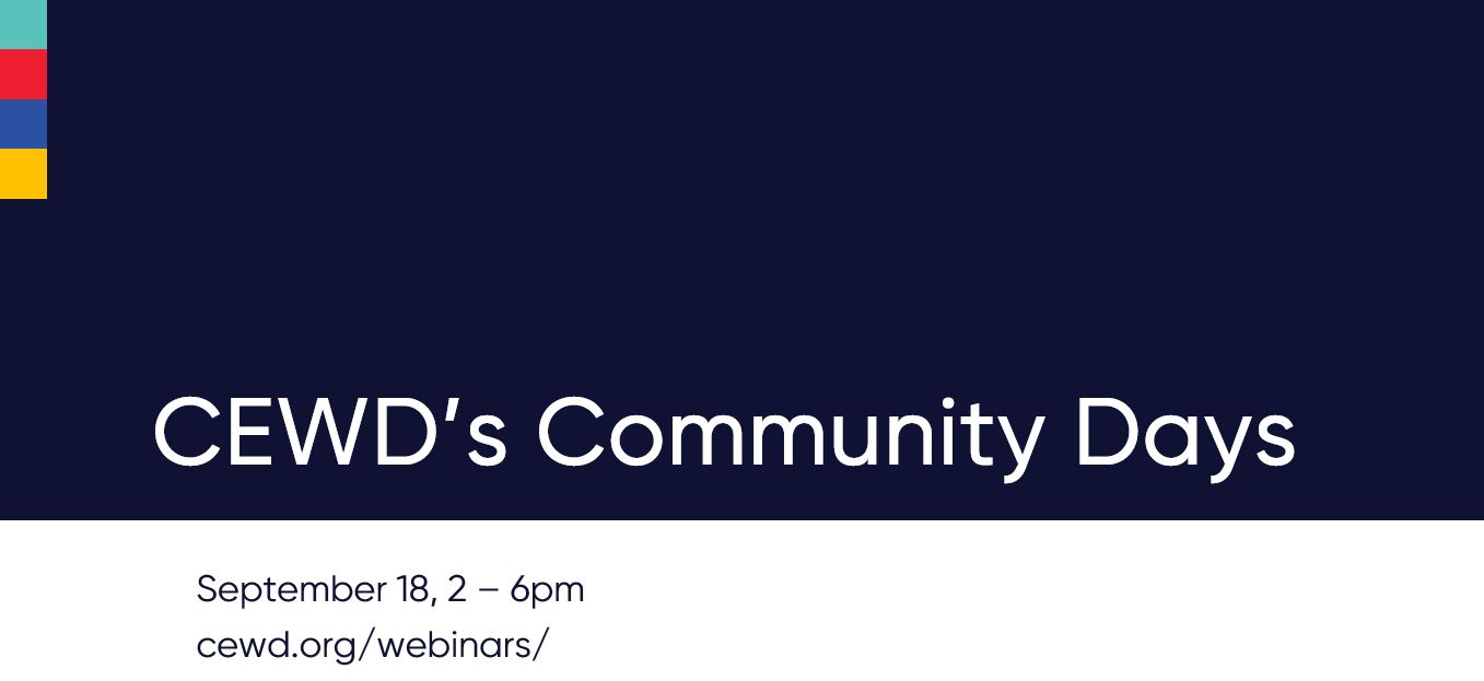 Webinars | CEWD